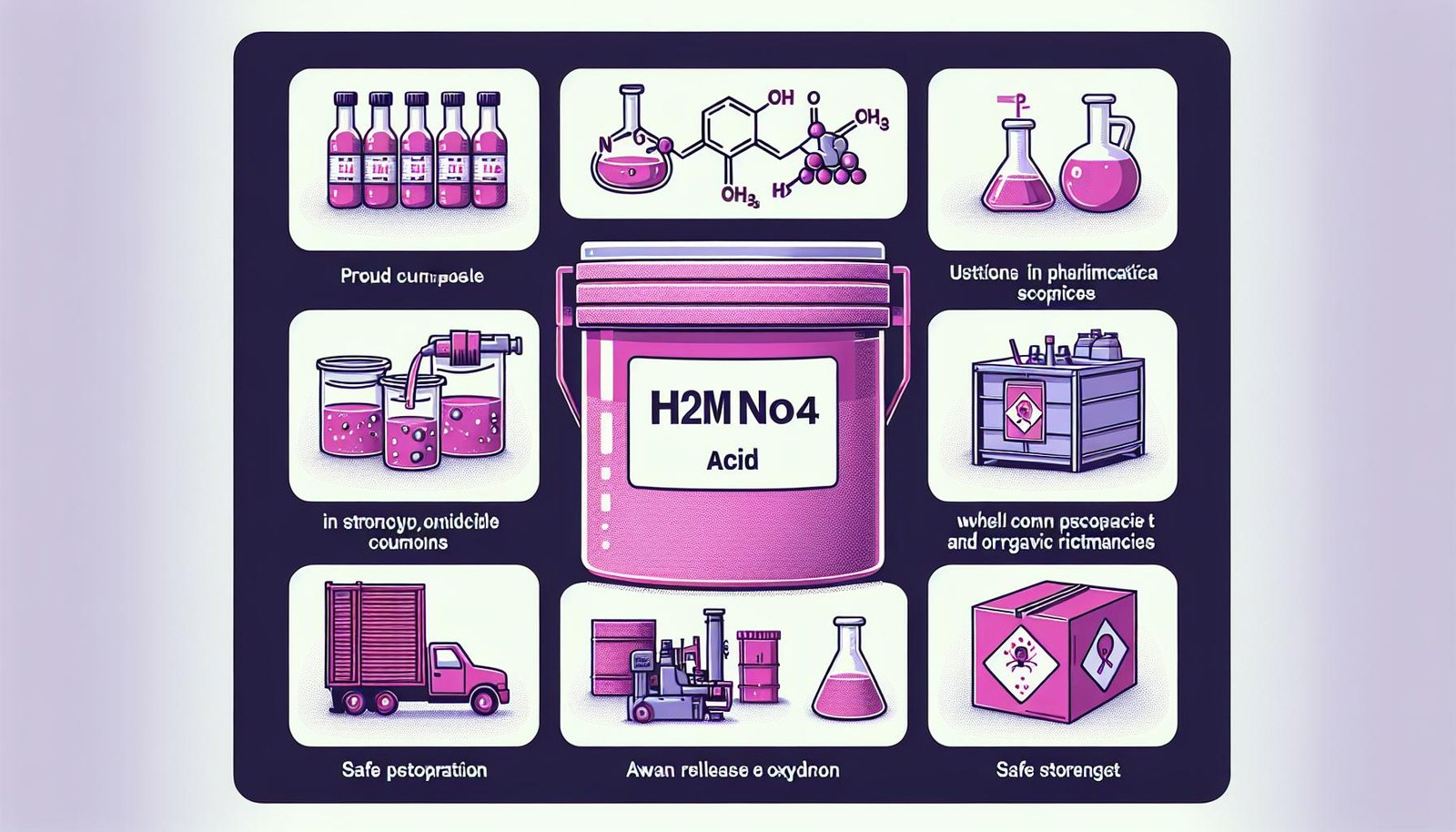 H2MnO4 Ácido permangánico: Aplicaciones, Propiedades y Datos de Interés