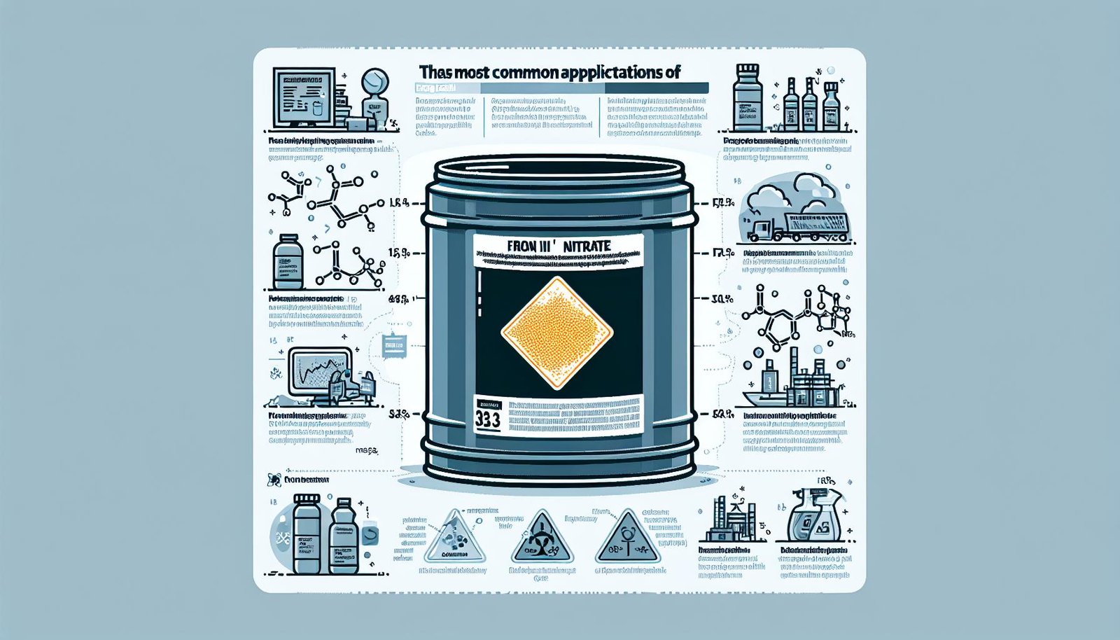 Fe(NO3)3 Nitrato de hierro(III): Aplicaciones, Propiedades y Datos de ...